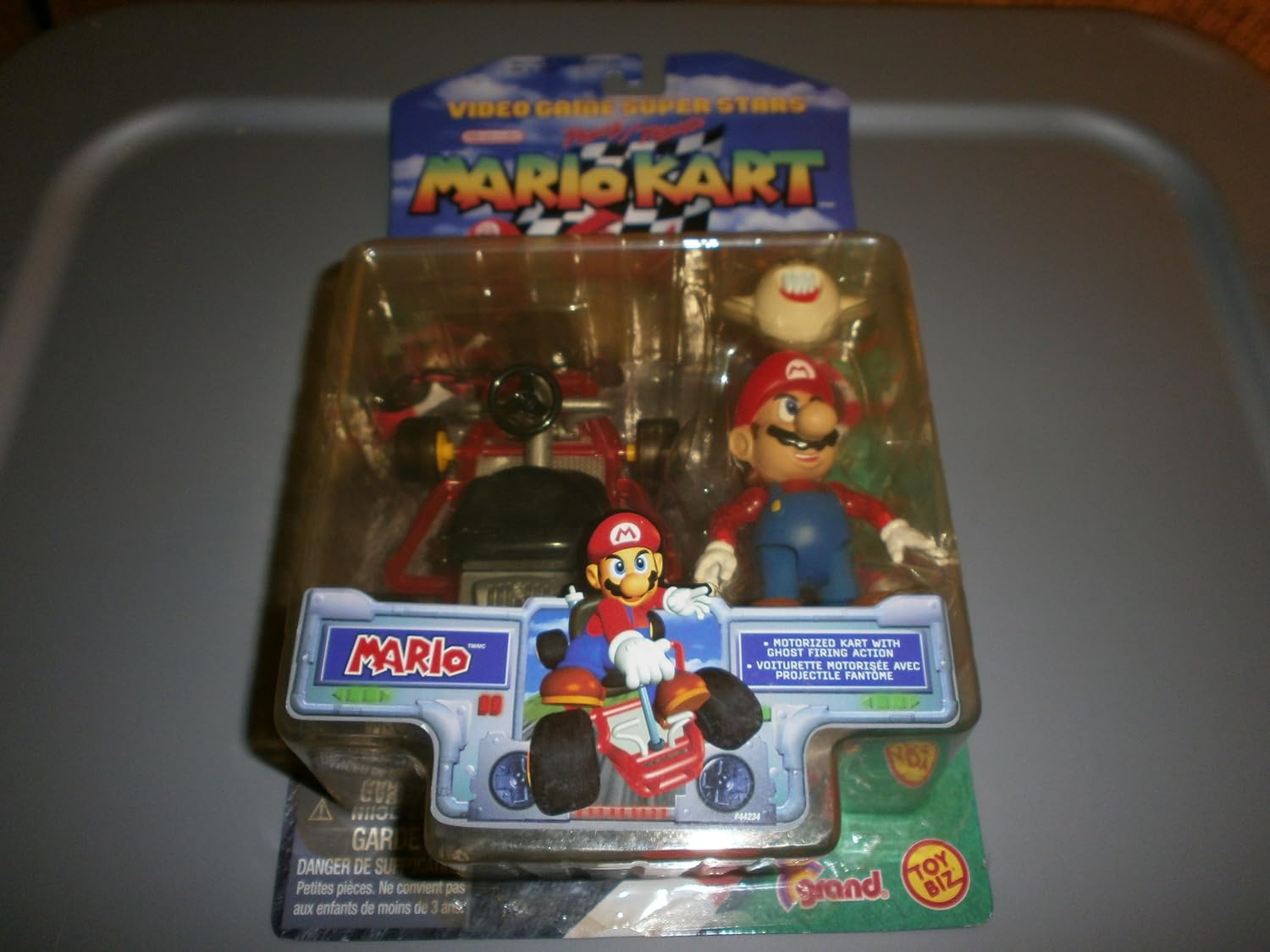 Nintendo Video Game Super Stars Mario Kart 64 Action Figure - Mario ...