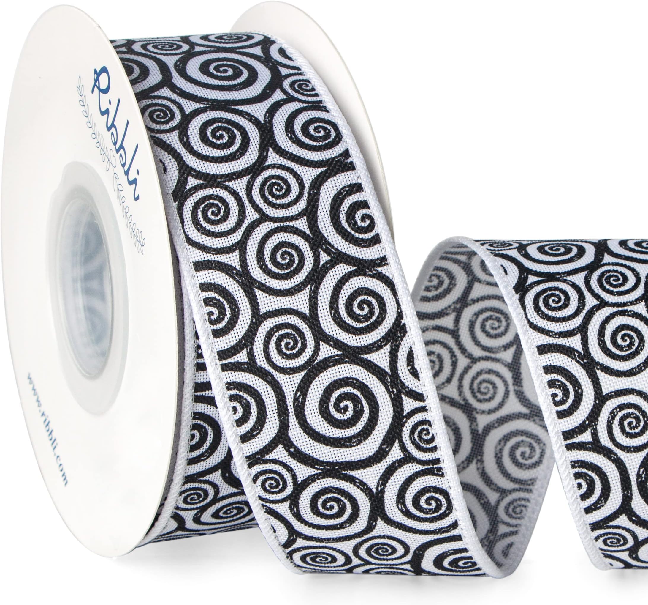 Amazon.com: 2 inch Halloween Wired Ribbon Jack Skellington Ribbon Movie ...