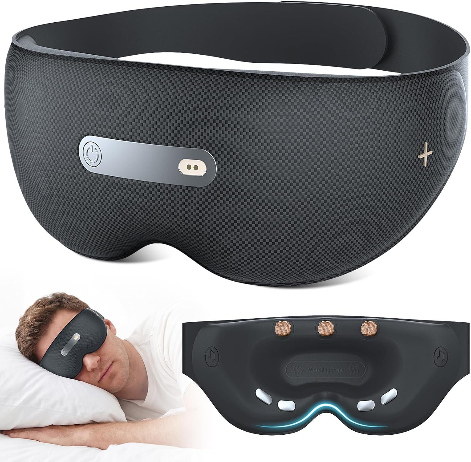 Amazon.com: Imdot AI Eye Massager with Heat, EMS Microcurrent Massage ...