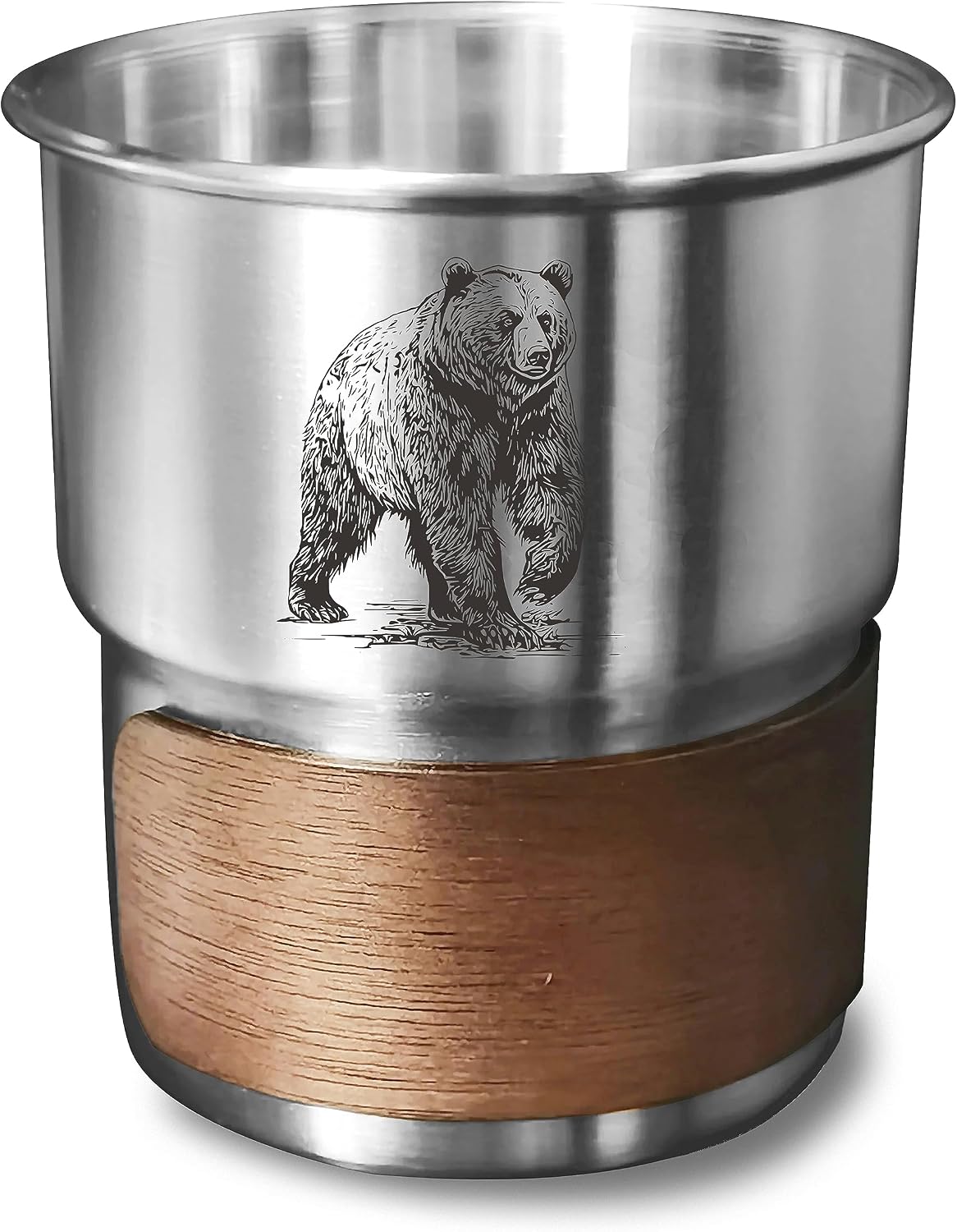 Amazon.com | Funny Stainless Steel Whisky Mugs,8 Ounce Durable Reusable ...