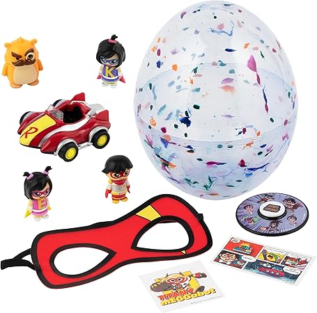 Amazon.com: Ryan’s World The Movie Mega Microverse Egg, Discover 8 ...