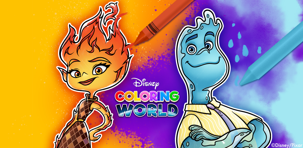 Disney Coloring World - Coloring, Drawing, Painting & Art Games for ...