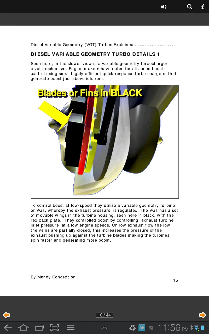 Diesel VGT Turbos Explained - App on Amazon Appstore