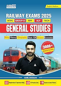 Buy Railway (RRB) General Studies (GK / GS) Book By Sahil Madaan For NTPC | Group - D | RPF |ALP ...