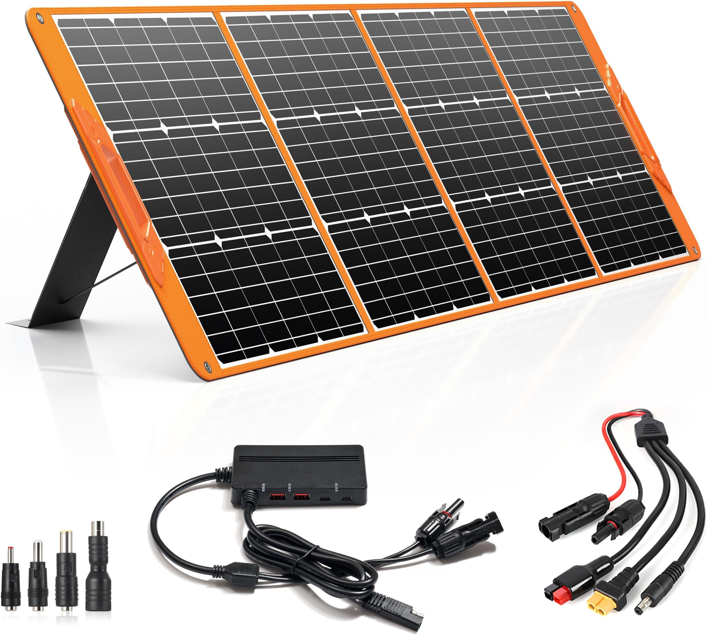 Amazon.com : 200 Watt Portable Solar Panel for Power Station Generator ...