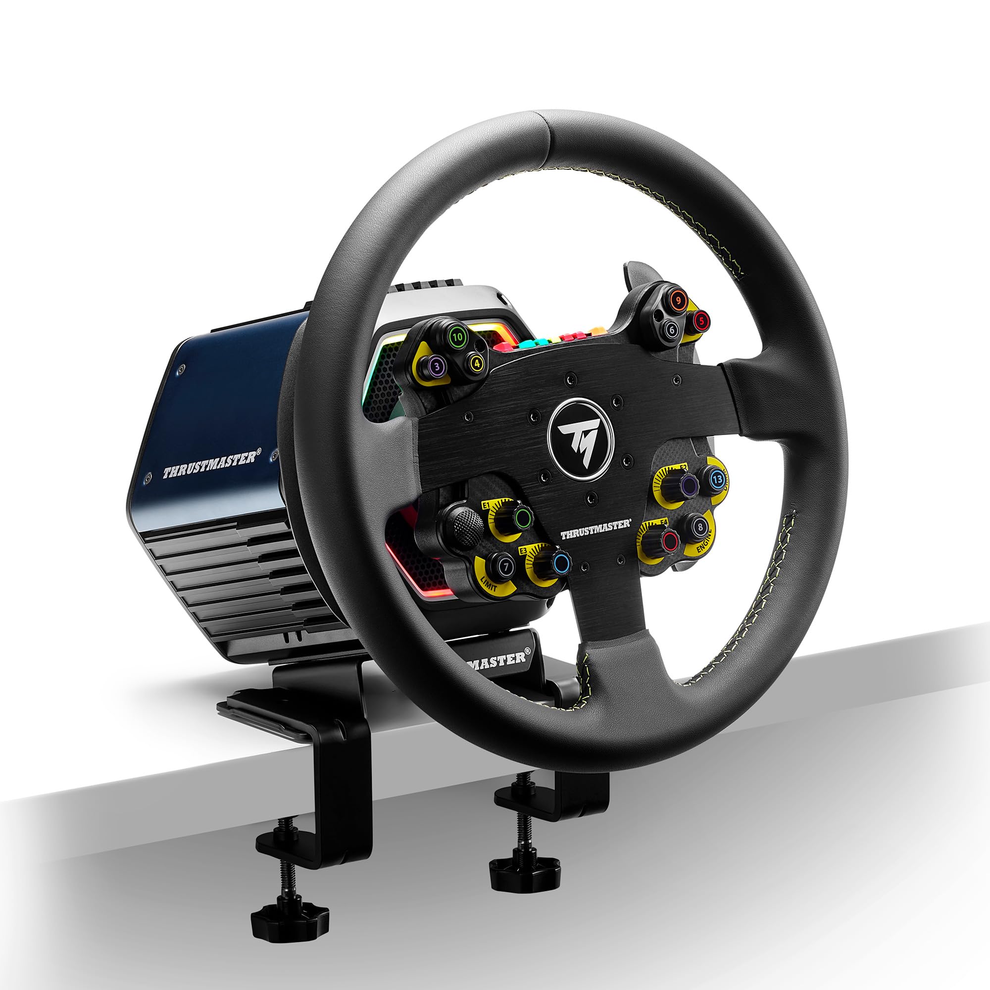 Thrustmaster EVO Racing 32R Leather Leather-Wrapped Wheel Rim Add On ...