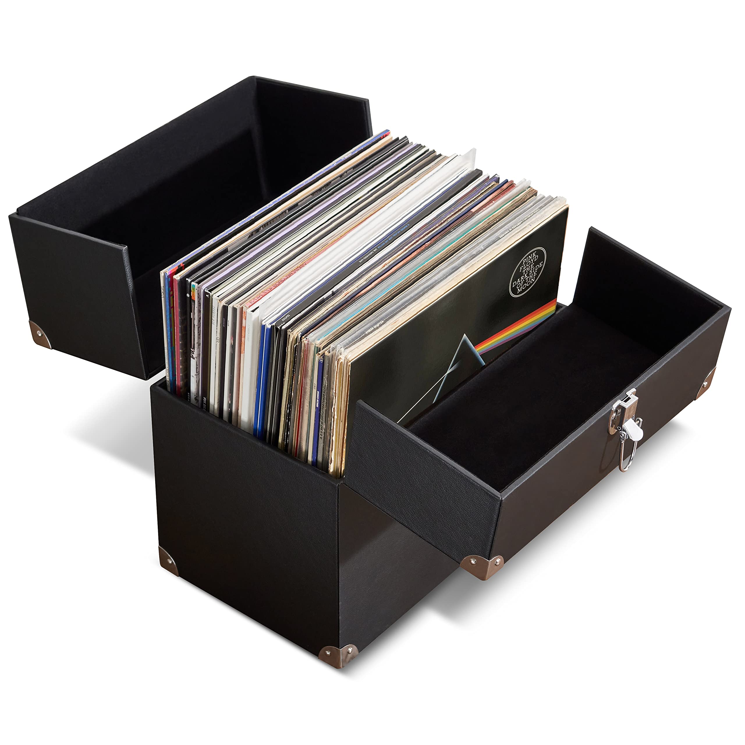 Vinyl Record Storage Case Record Box Vinyl Storage | 7” Flight