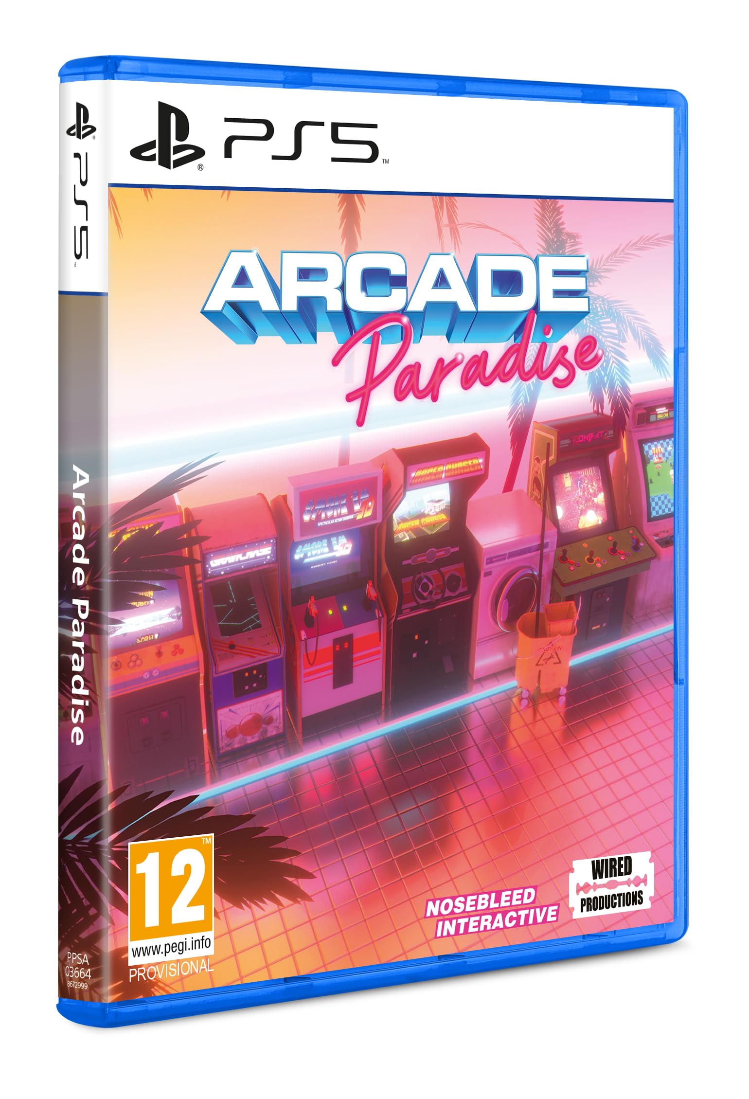 ARCADE PARADISE (PS5) Classic Arcade Games (Playstaion 5) Wired ...