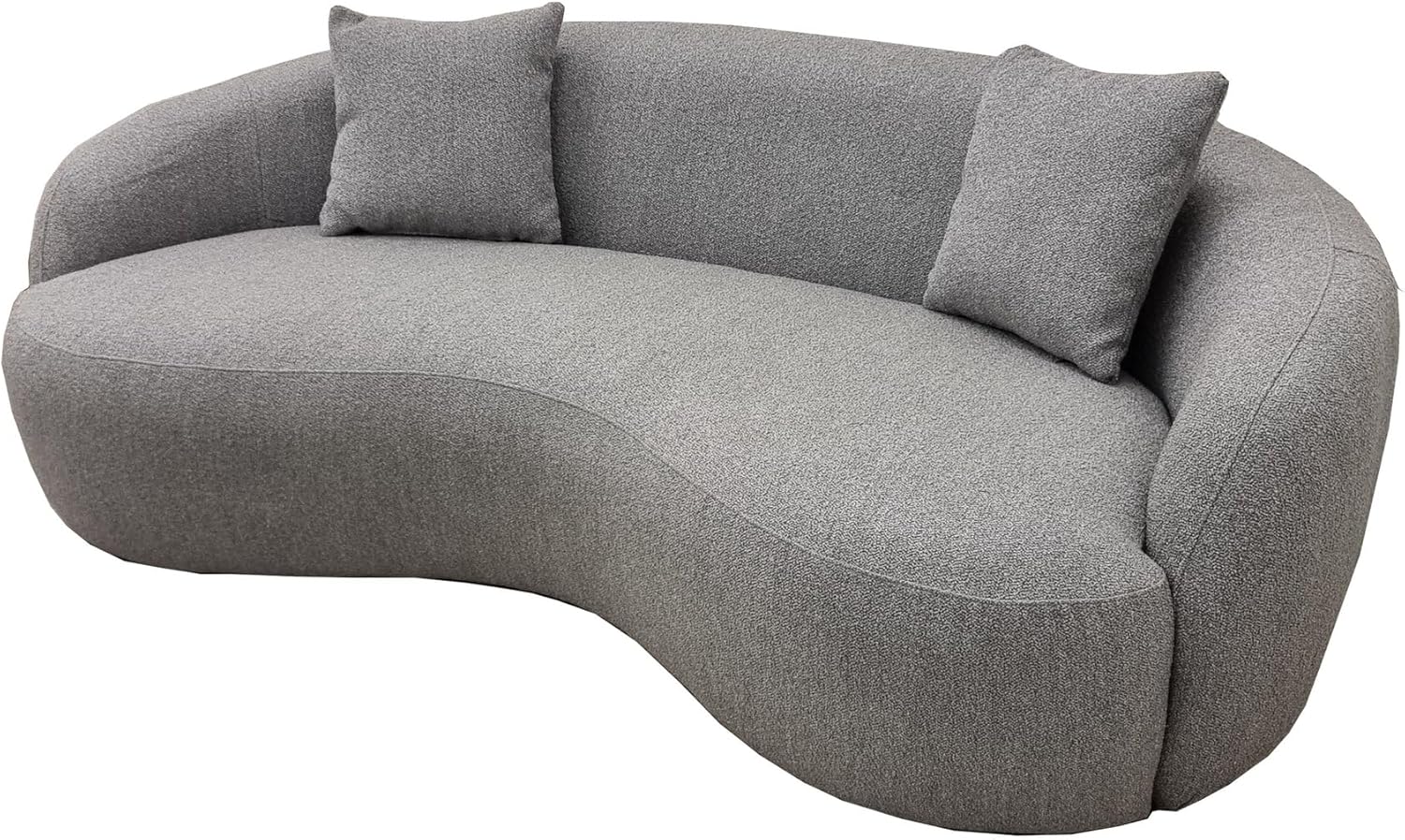 Teddy Curve Sofa 3 Seater (Cream) : Amazon.co.uk: Home & Kitchen