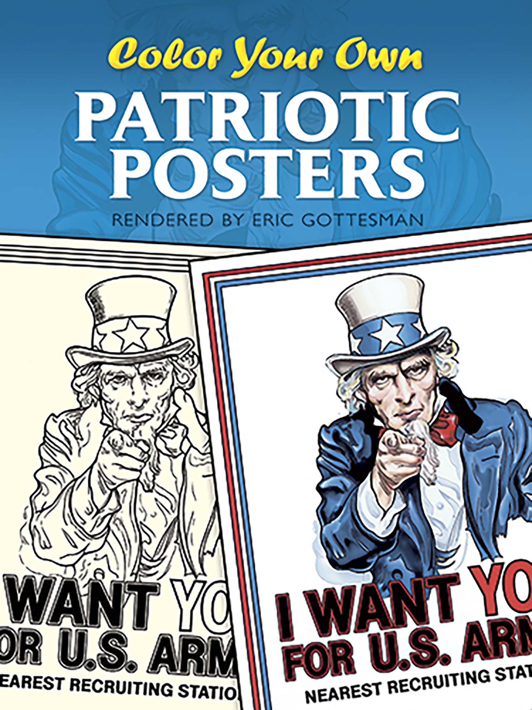 Color Your Own Patriotic Posters (Dover Art Masterpieces To Color ...