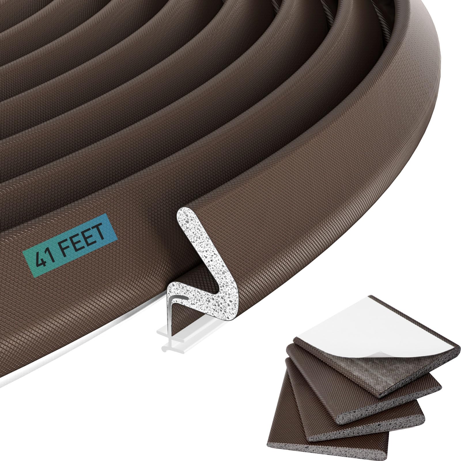 Snapklik.com : FCSOTSPS Weather Stripping Seal, 41Feet V Shaped Kerf ...