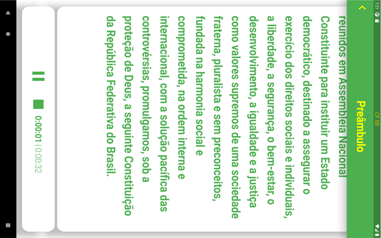 Federal Constitution 1988 - Brazil - App on Amazon Appstore