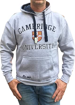 Amazon.com: Official Cambridge University Hoody - Grey - Official ...