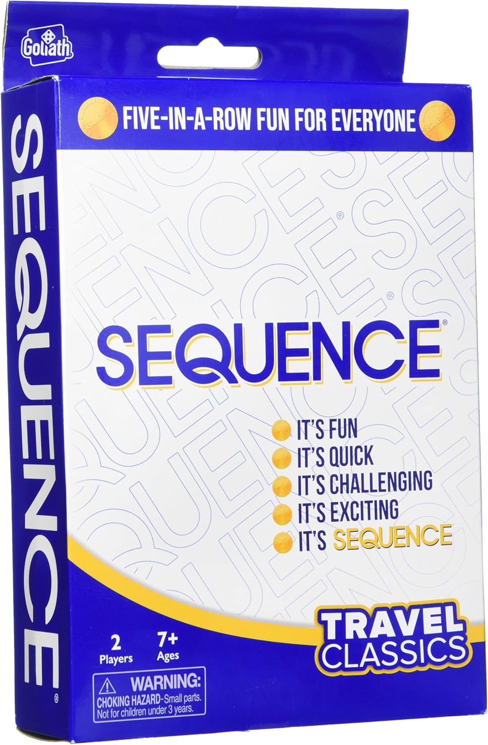 Goliath Travel Classics: Sequence - The Exciting Game of Strategy in A ...
