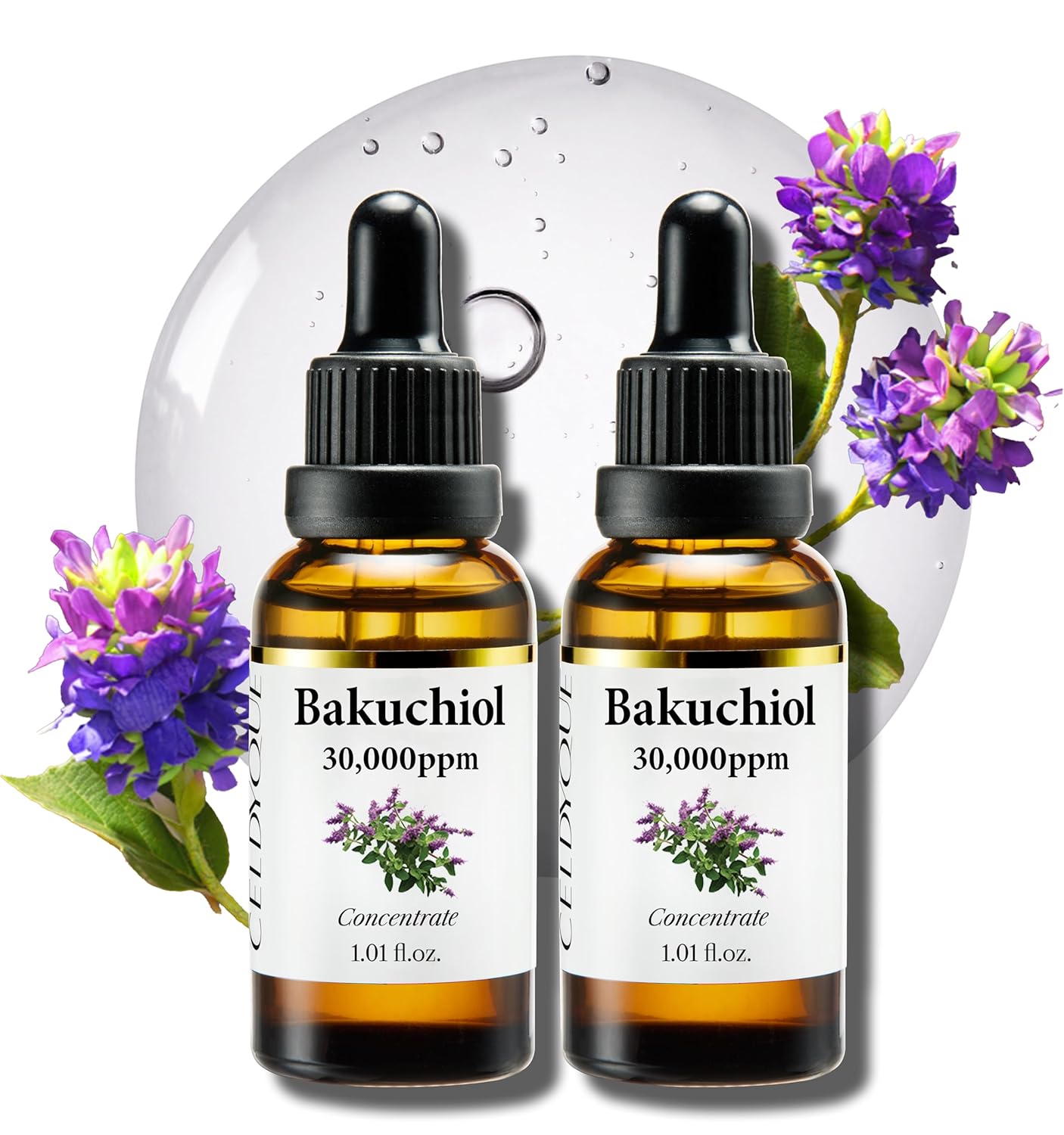 Amazon.com: Korean Bakuchiol Concentrate Mix-in Serum 30,000 ppm - High ...