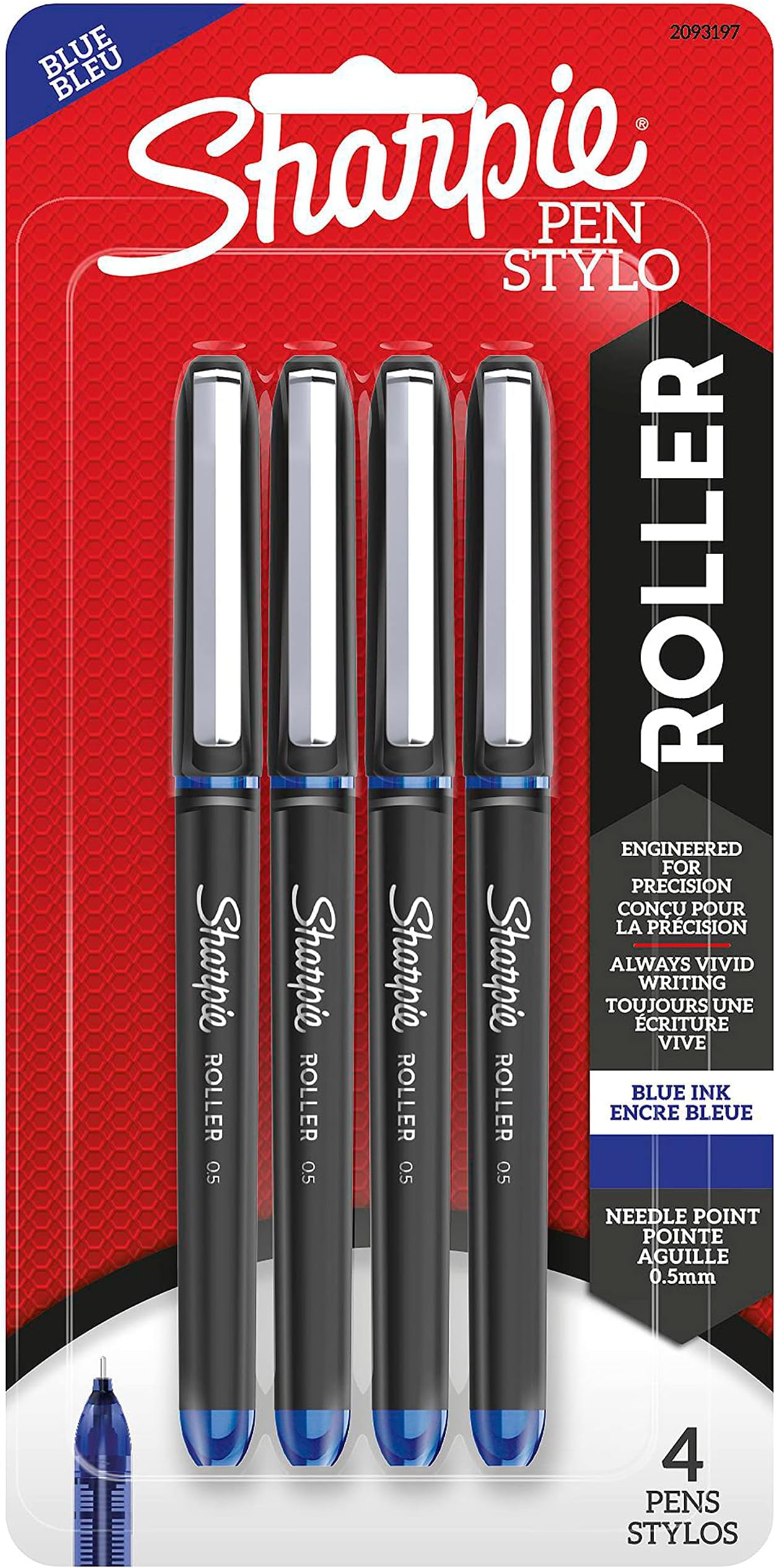 Sharpie, SAN2093197, Rollerball Pens, 4 / Pack : Amazon.co.uk ...