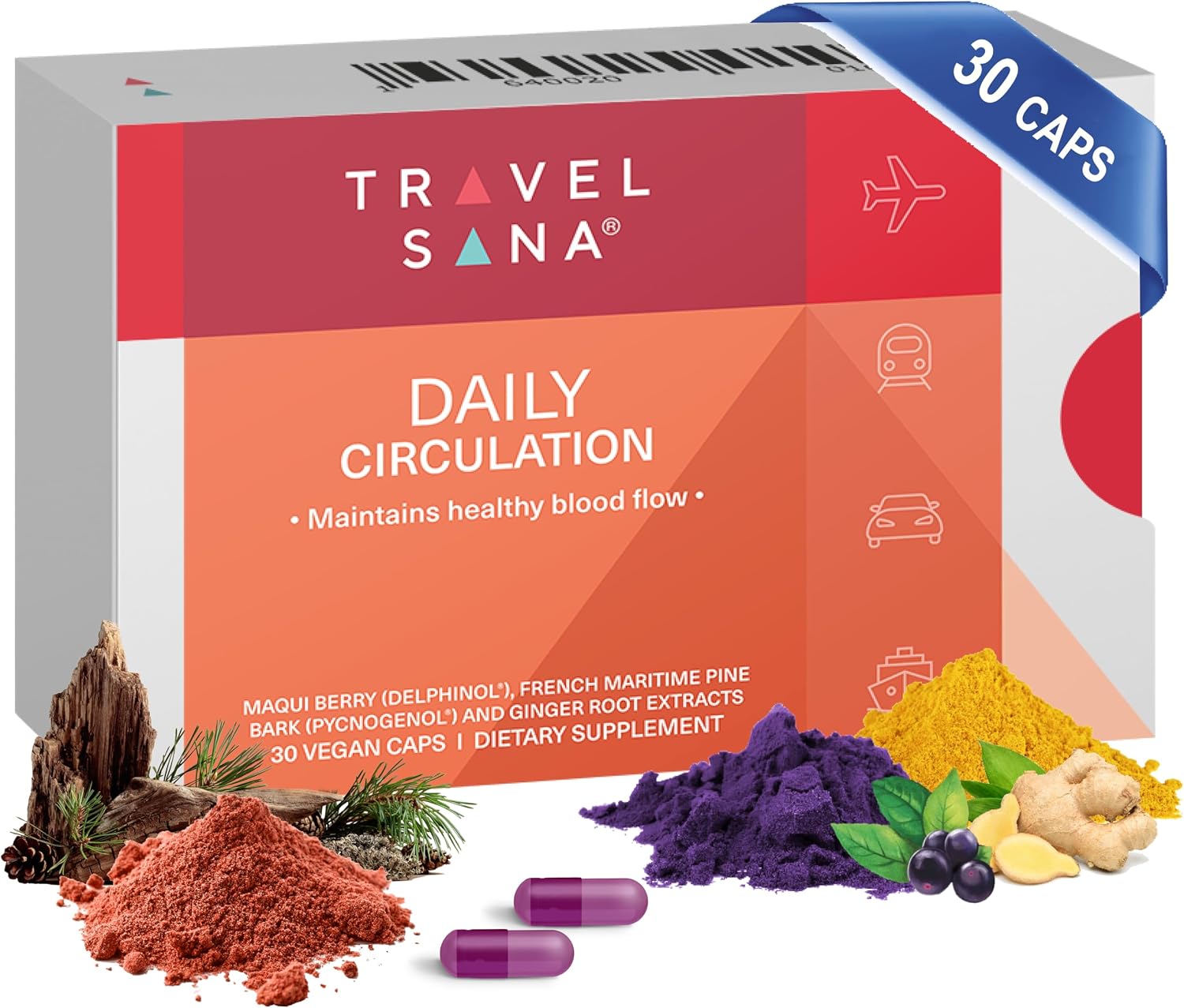 Amazon.com: TRAVELSANA Daily Circulation | Super Antioxidants ...