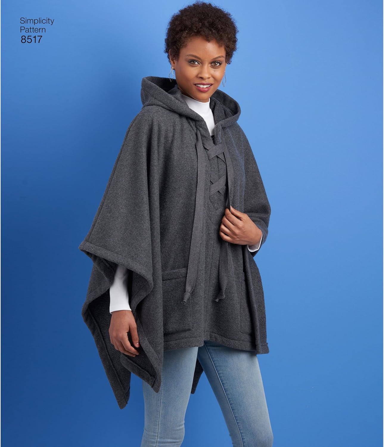 Simplicity Pattern 8517 A (XS-S-M-L-XL) Misses’ Set of Ponchos, Paper ...