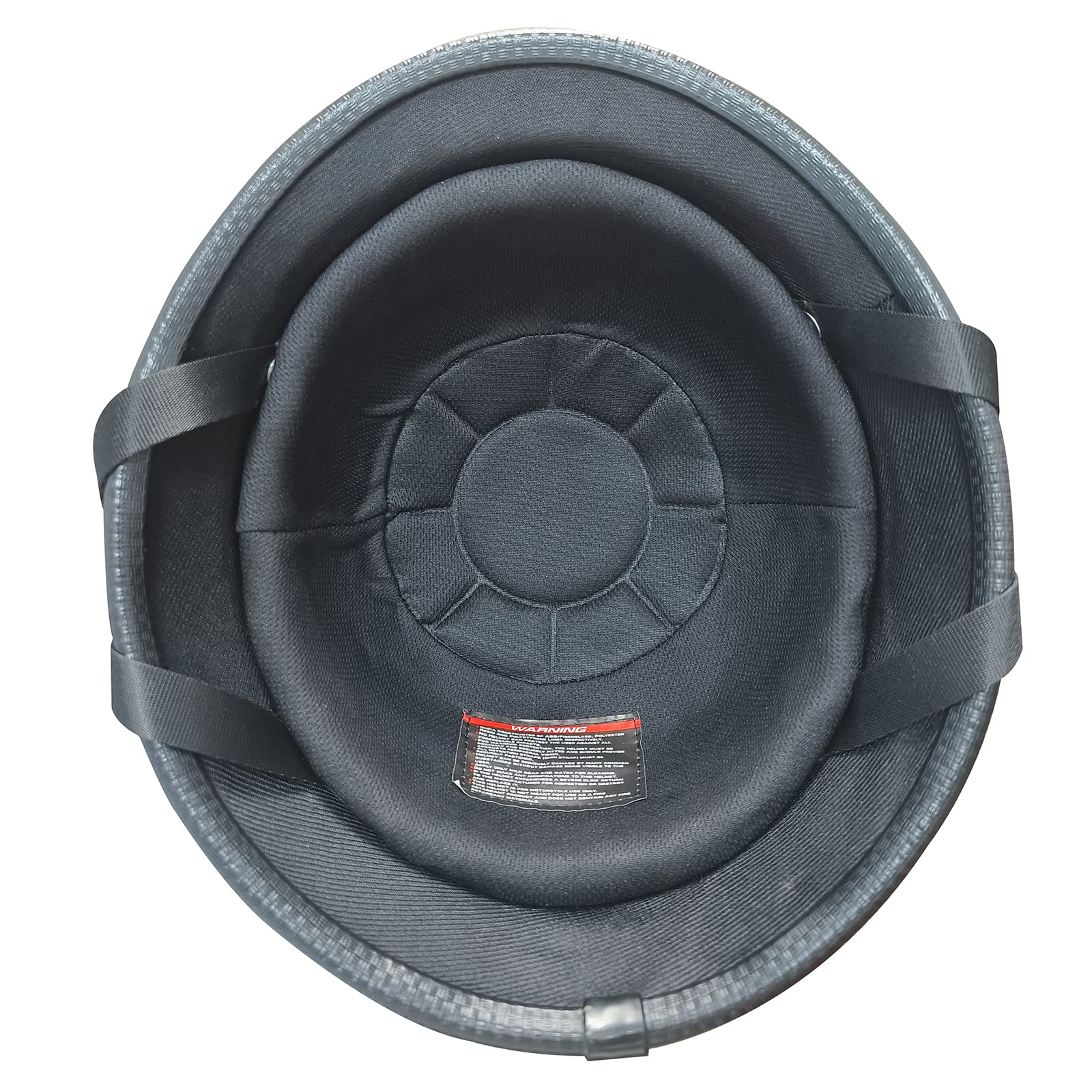 Snapklik.com : Motorcycle Helmet German Style Half Helmet Skull Cap ...