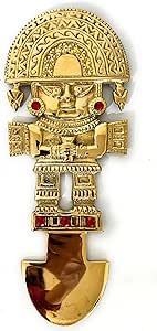 Amazon.com: Cuchillo Tumi de metal Inca Dios Deidad Peruano Ritual Inca Placa de pared Colgante ...