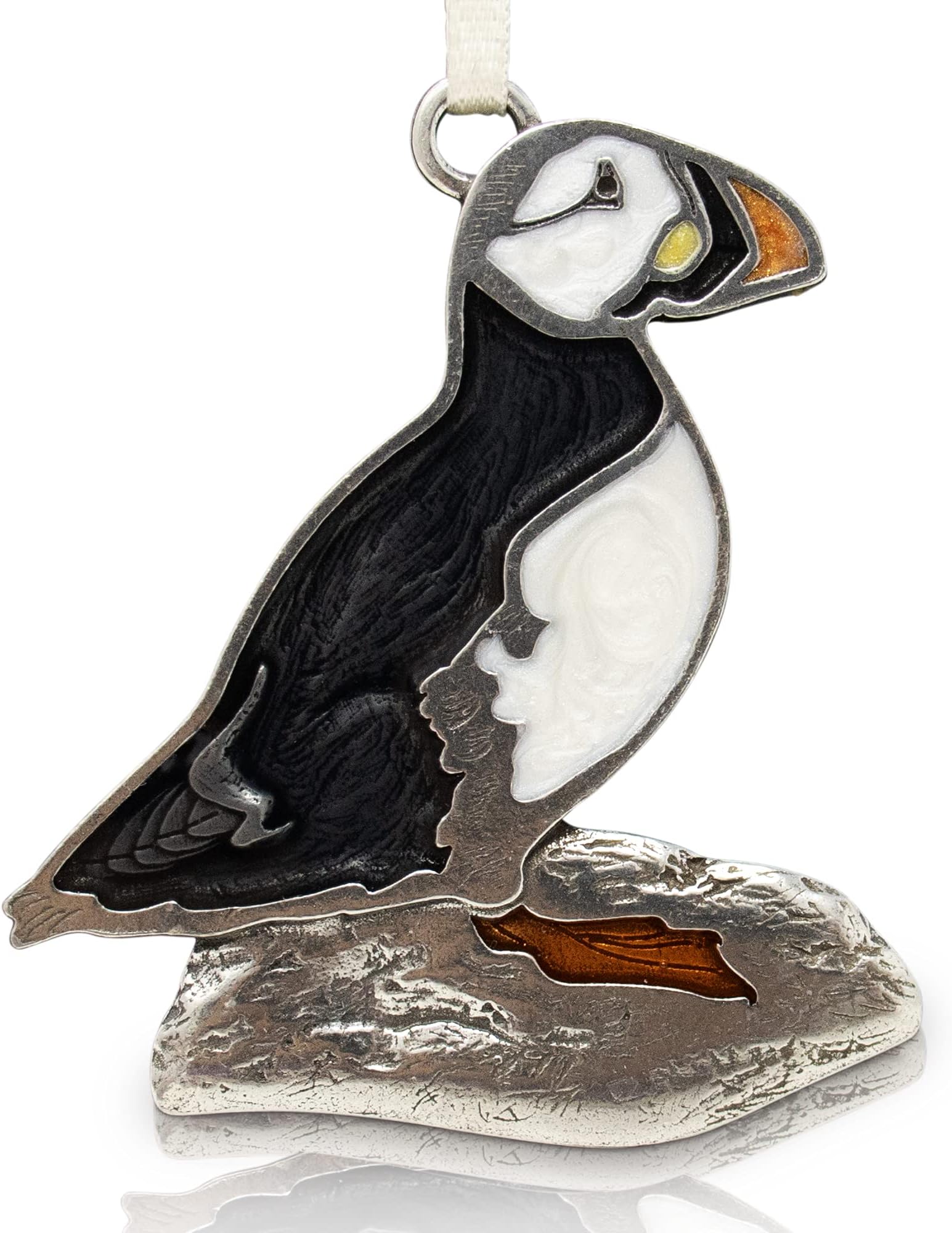 Amazon.com: Cape Shore Poly Resin Kissing Puffin Bird with Gift Hanging ...