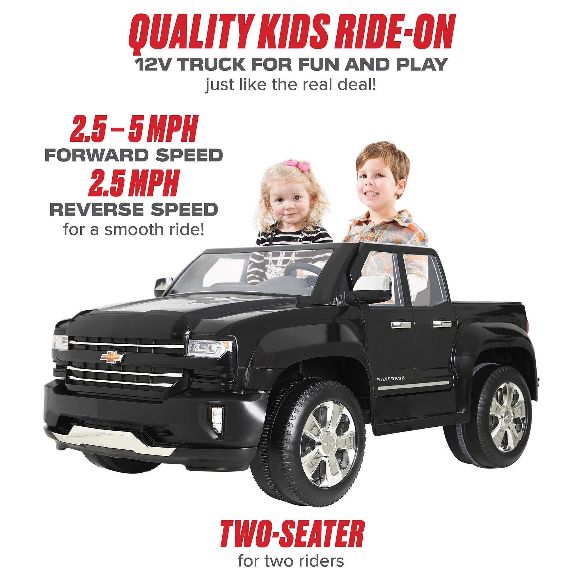 Buy 12v chevy silverado ride on Clearance