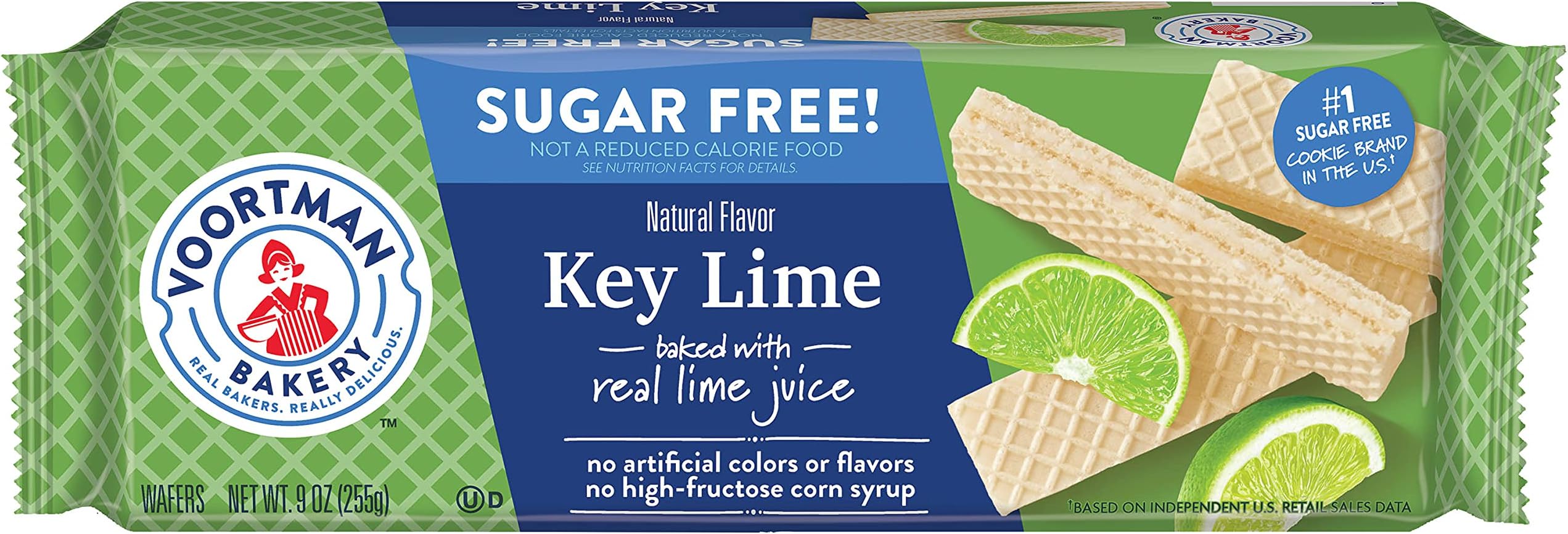 Amazon.com: Voortman Bakery Sugar Free Key Lime Wafers, 30 Count ...