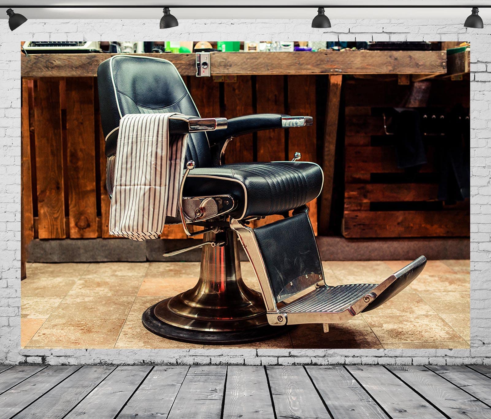 Vintage Barber Wallpaper