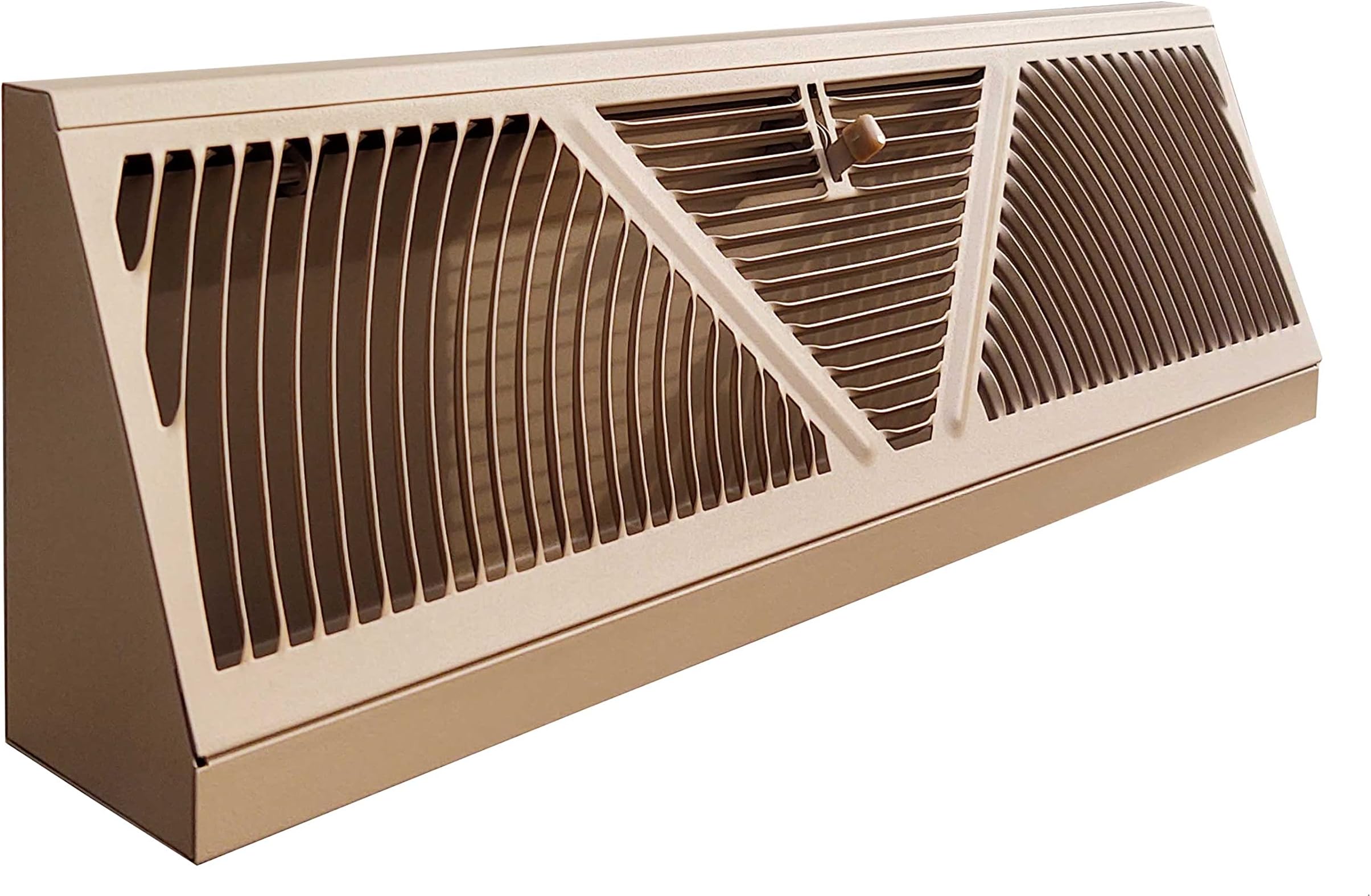 Shoemaker Brown Extended Height Baseboard Registers - 15" or 18" (18 ...