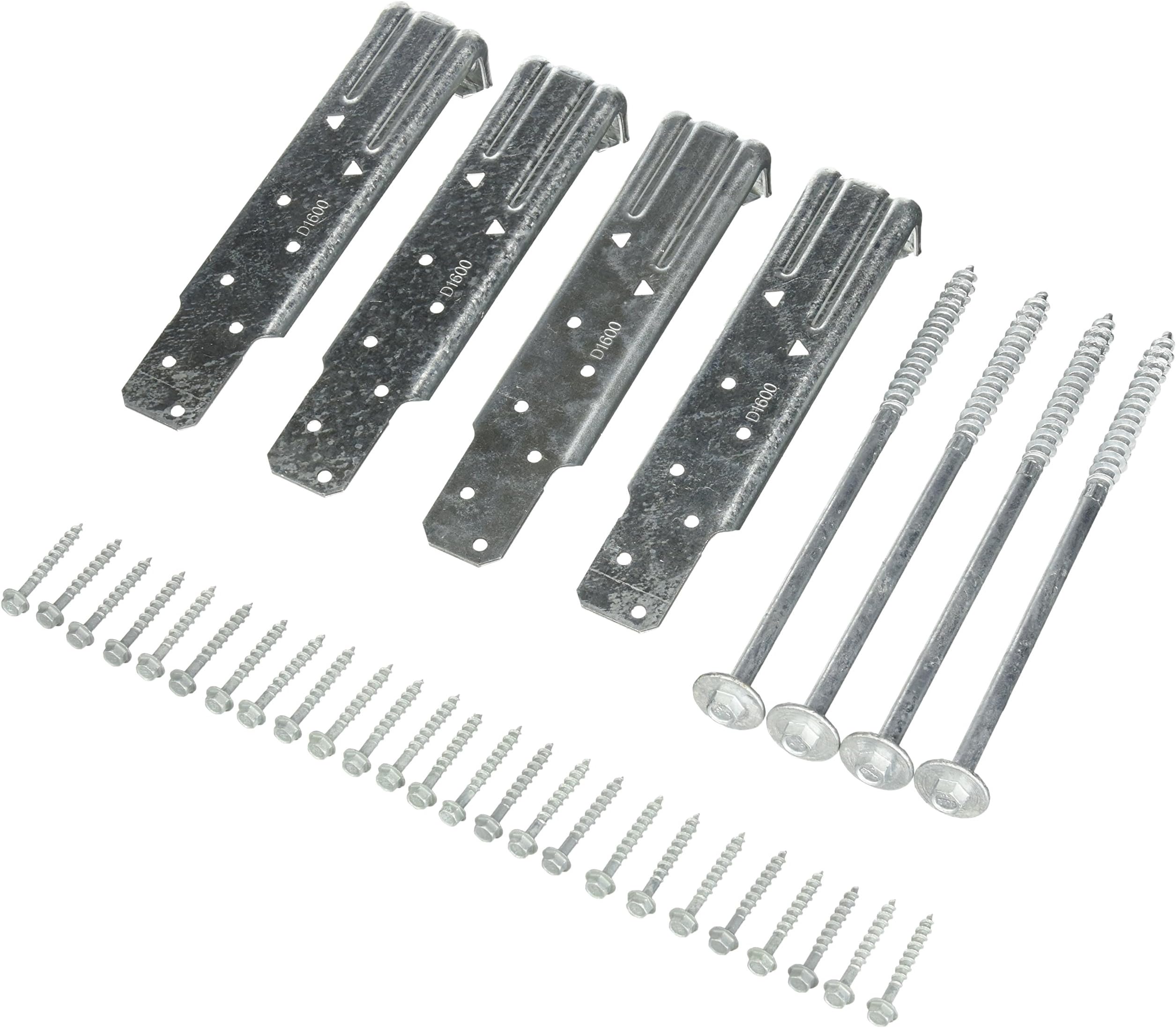 Amazon.com: Simpson Strong Tie LUC210Z ZMAX Galvanized 18-Gauge 2x10 ...