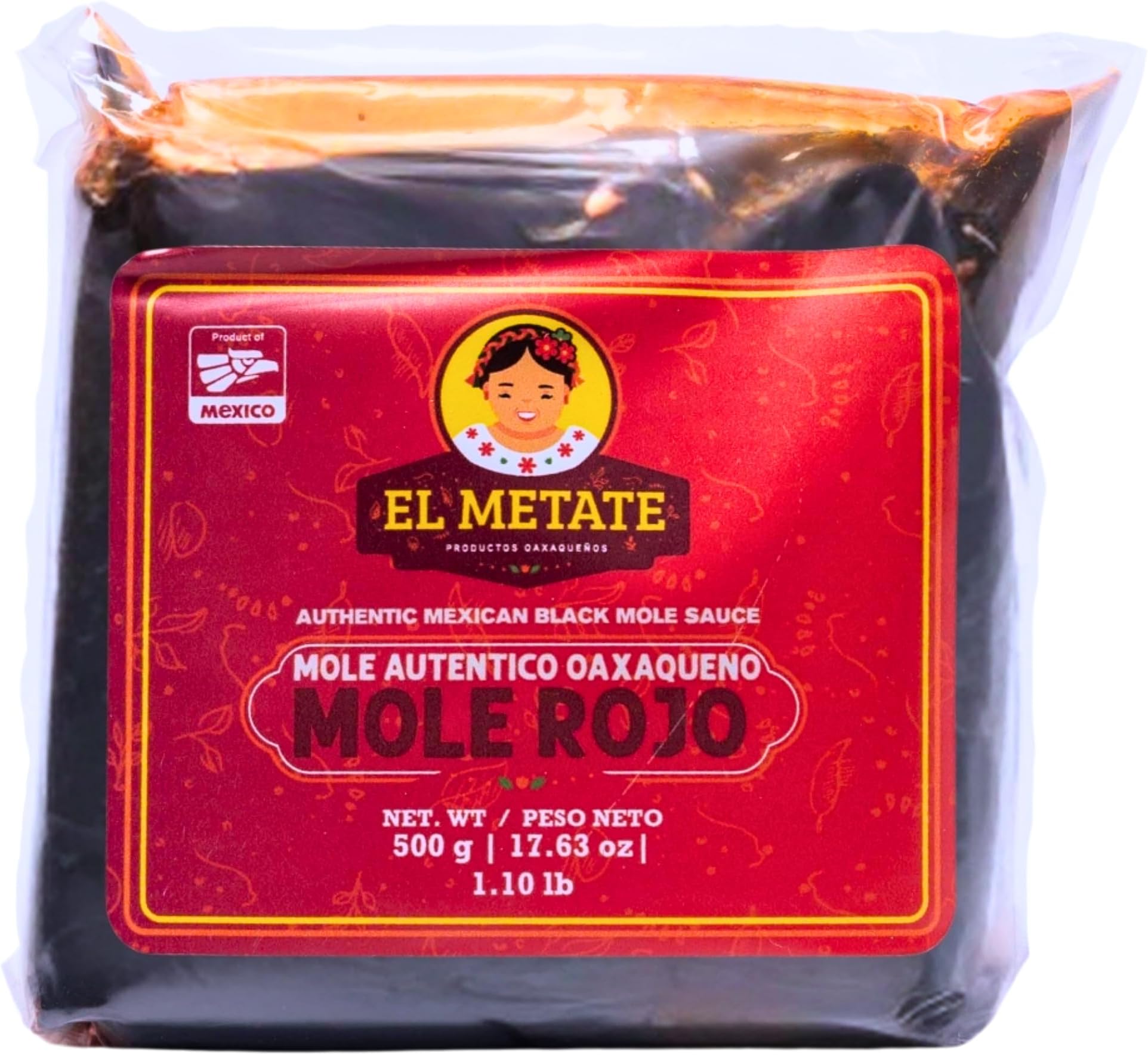 Amazon.com : La Tradición, Mole Rojo Oaxaqueño, Red Mole Paste ...