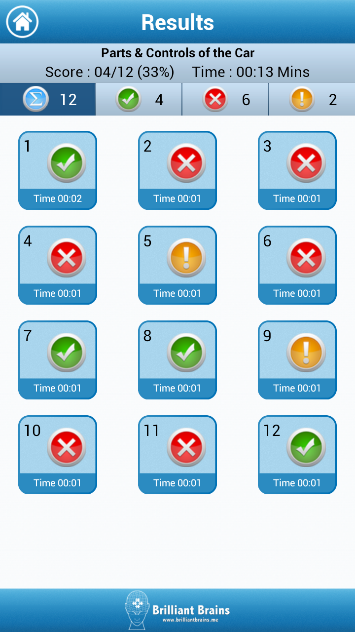 Basic Theory Test - App on Amazon Appstore