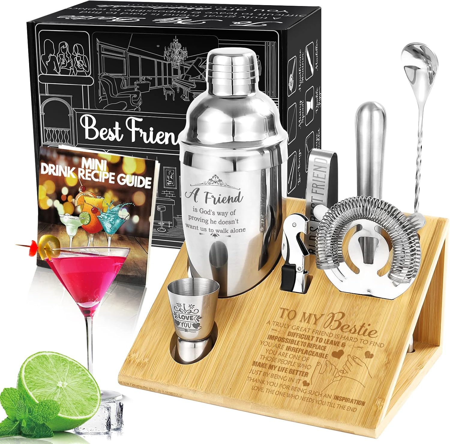 Amazon.com: Birthday Gifts for Women, Best Friend Bar Gifts - Friend ...