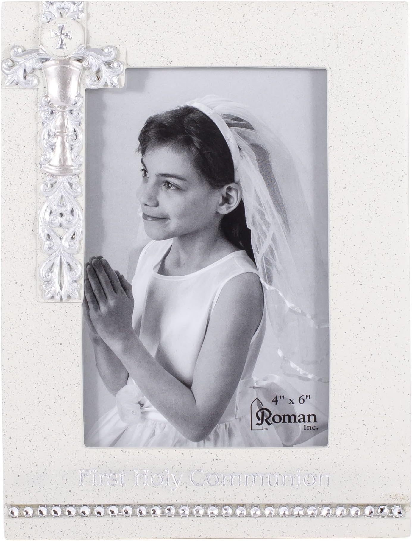 Amazon.com - Roman - First Communion Frame for 4" x 6" Photo, First ...