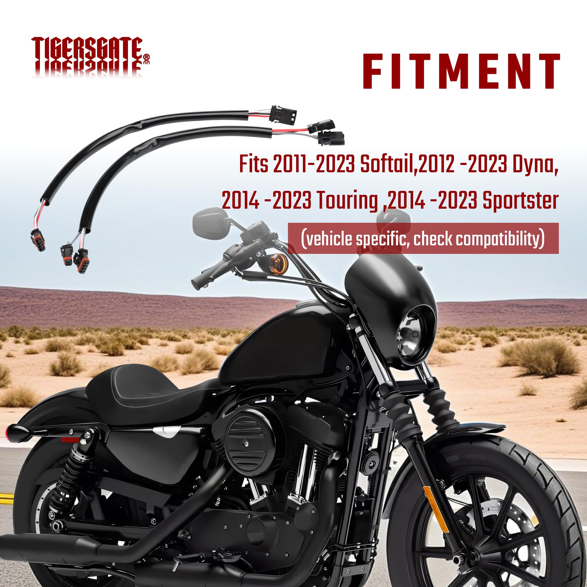 Snapklik.com : 16 INCH Handlebar Wiring Wire Extension HarnessCAN Bus ...