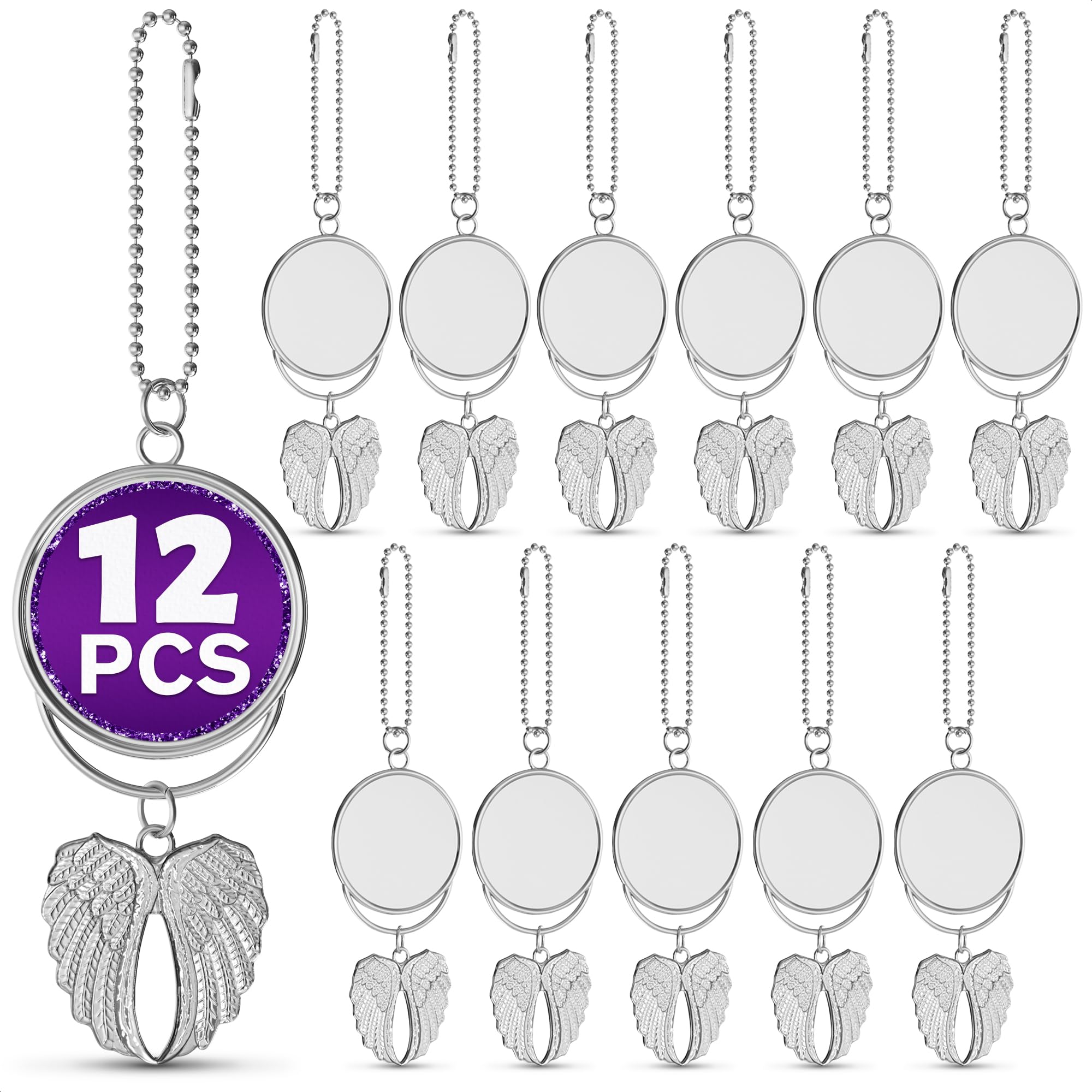 Snapklik.com : 12Ct Sublimation Keychain Blanks - Memorial Sublimation ...