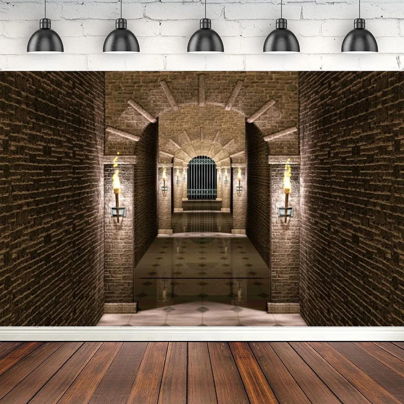 Castle Door Torches