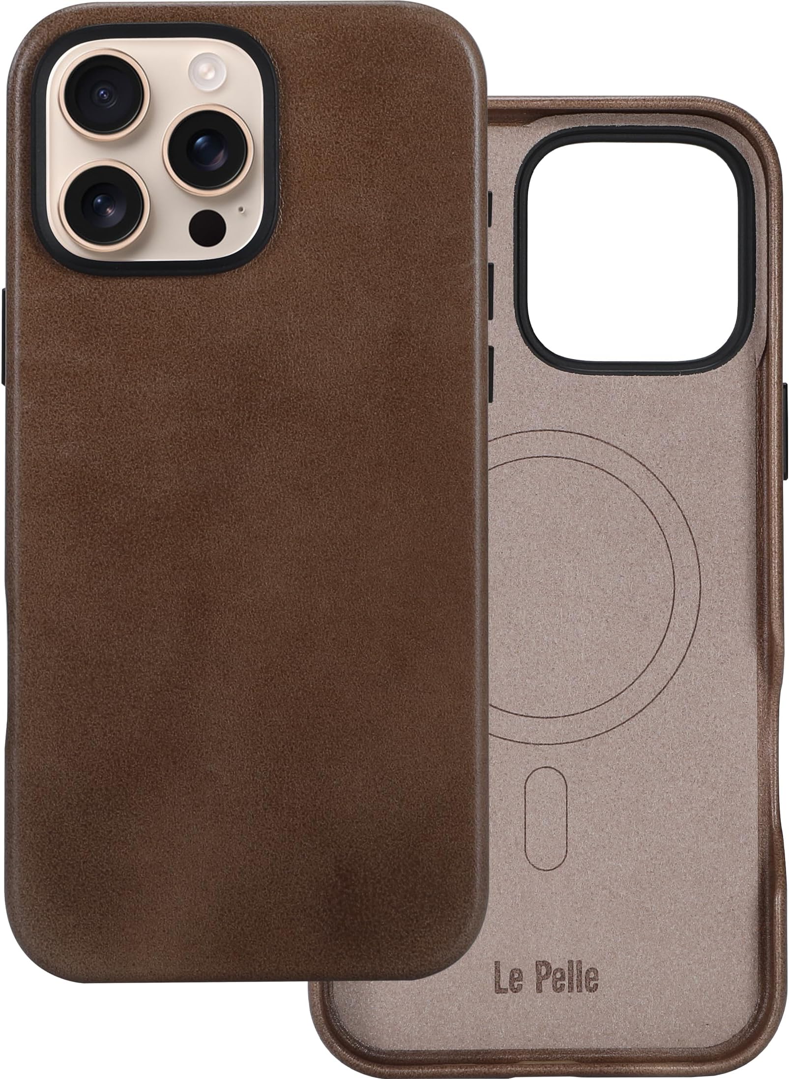 Amazon.com: Le Pelle - Handcrafted Premium Italian Leather Case for ...