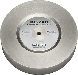 Amazon.com: Tormek DE-200 Diamond Wheel Extra Fine Grit 1200 - Leaves an Extra Fine Finish and ...