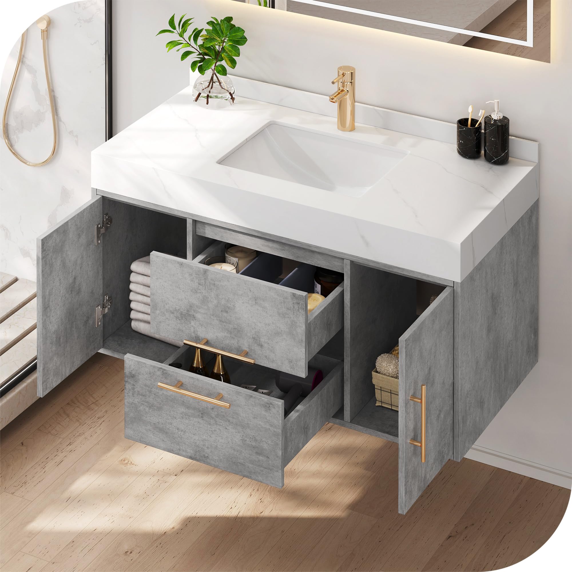 40 In Bathroom Vanity