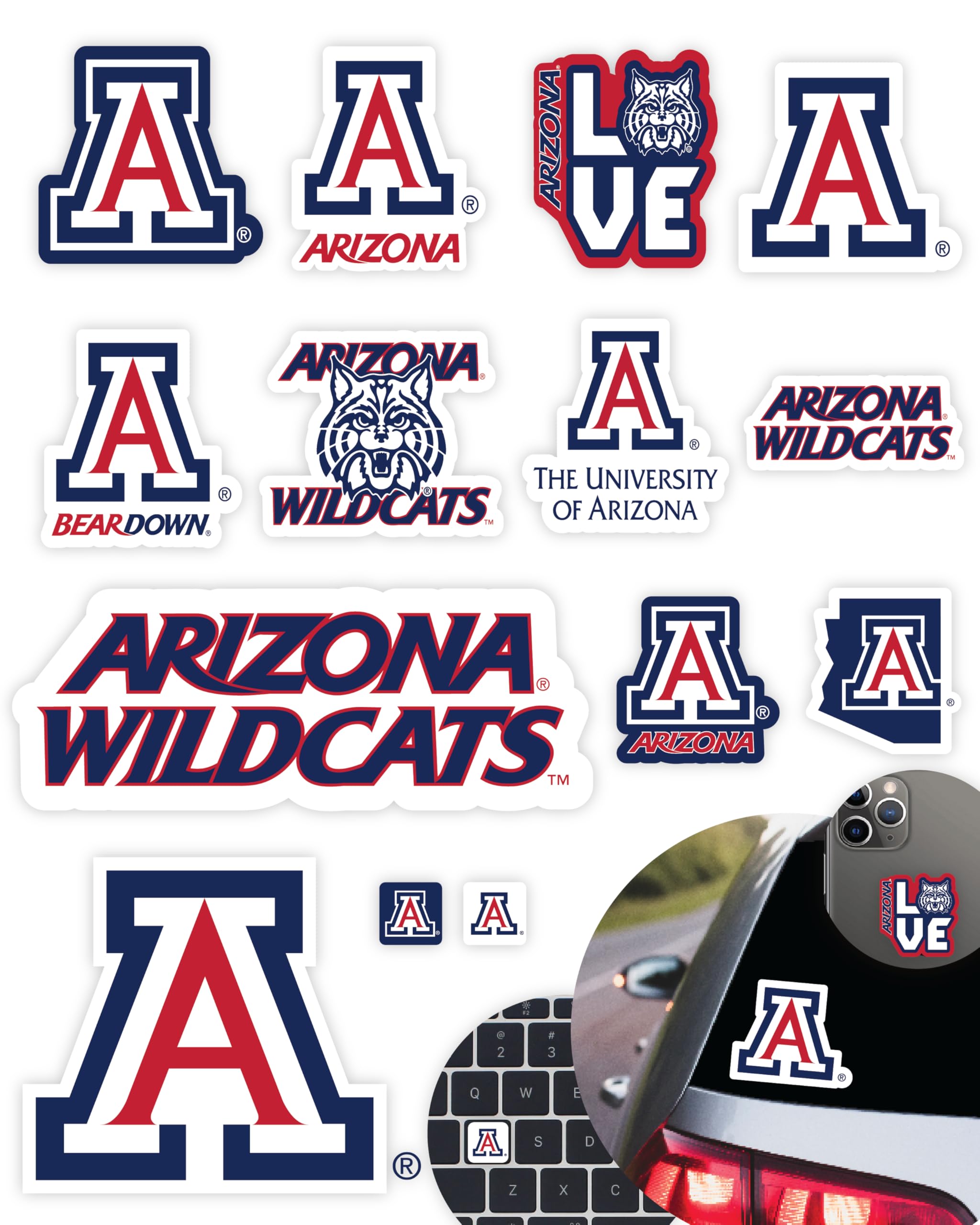 Uofa Football Logo Amazon.com: GRAPHICS & MORE University Of Arizona