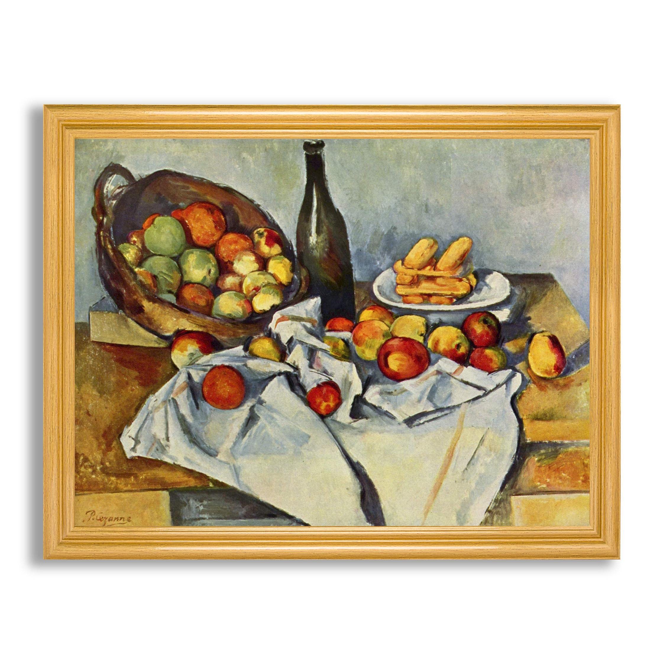 Paul Cezanne Still Life With Fruit Basket