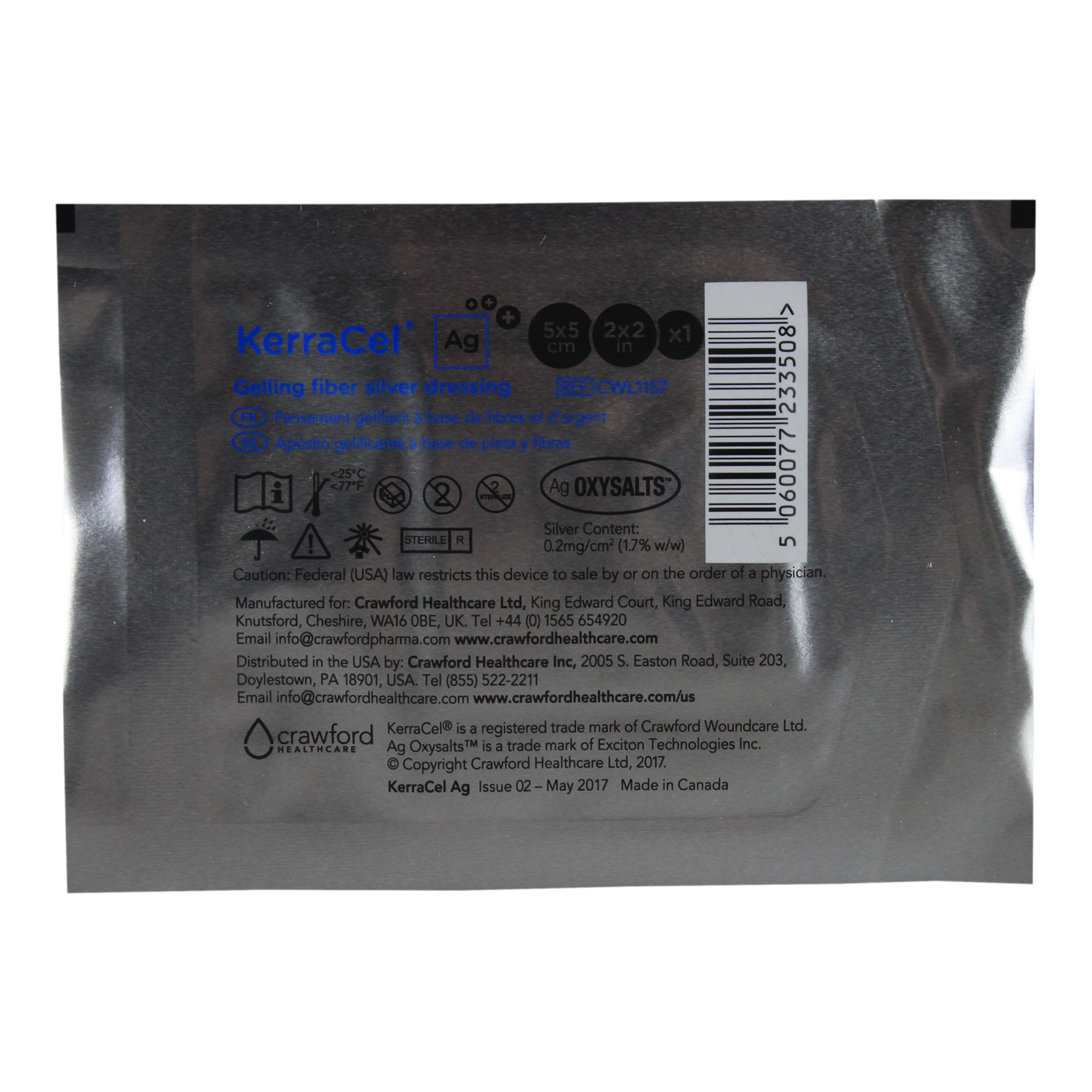 Kerracel Ag 3M KerraCel Gelling Fiber Wound Dressing | Medline