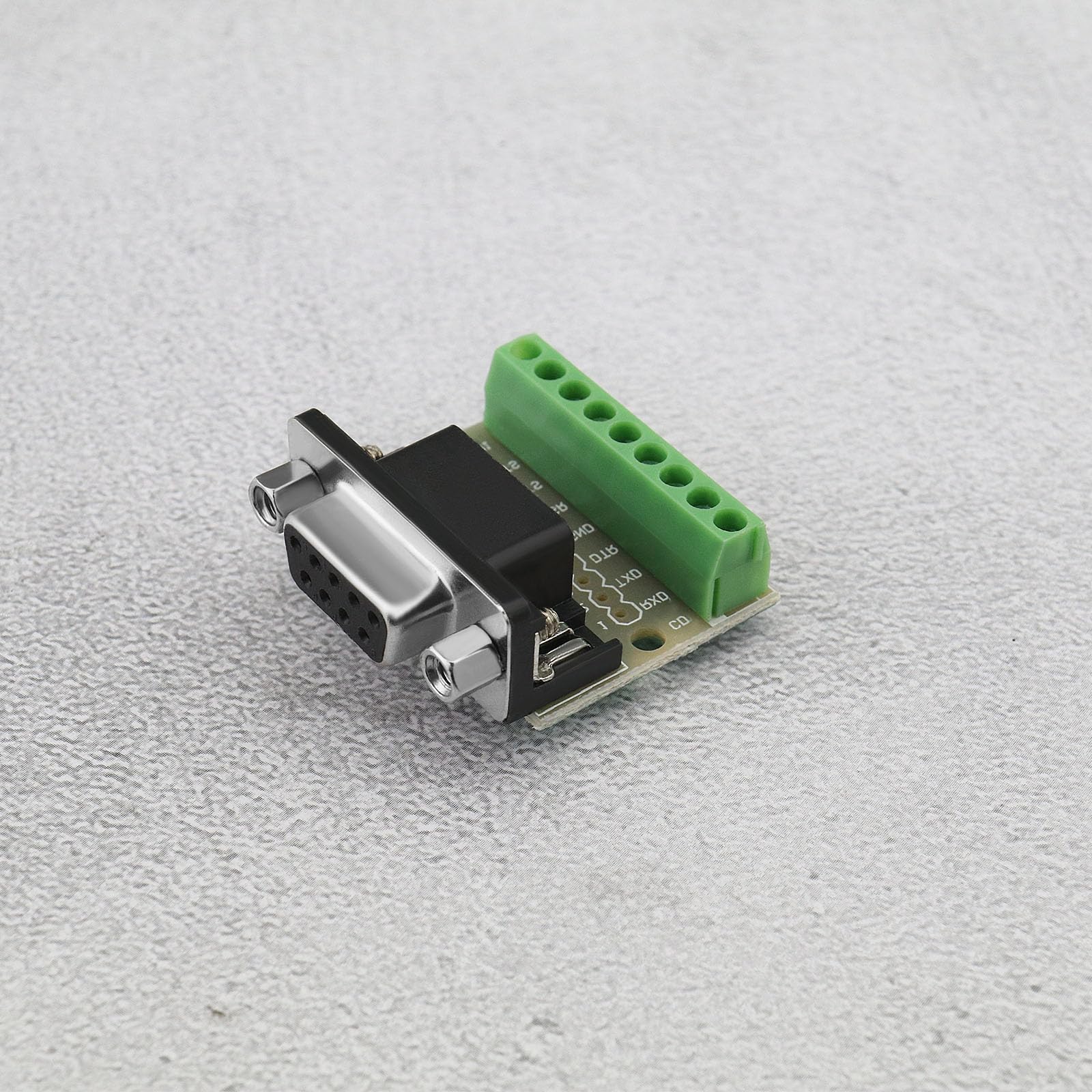 Db9 9pin Female Rs232 Serial Com Port Interface Breakout Board Buy