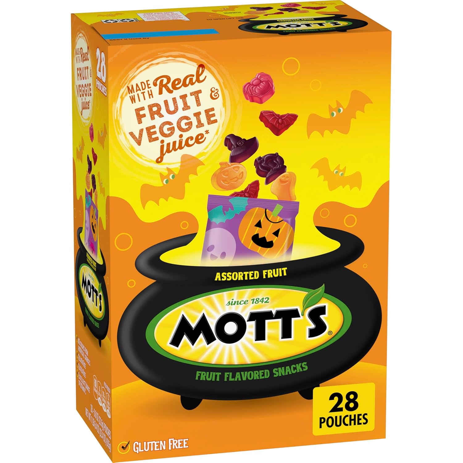 Amazon.com: Mott's Assorted Fruit Flavored Snacks, Gluten Free ...