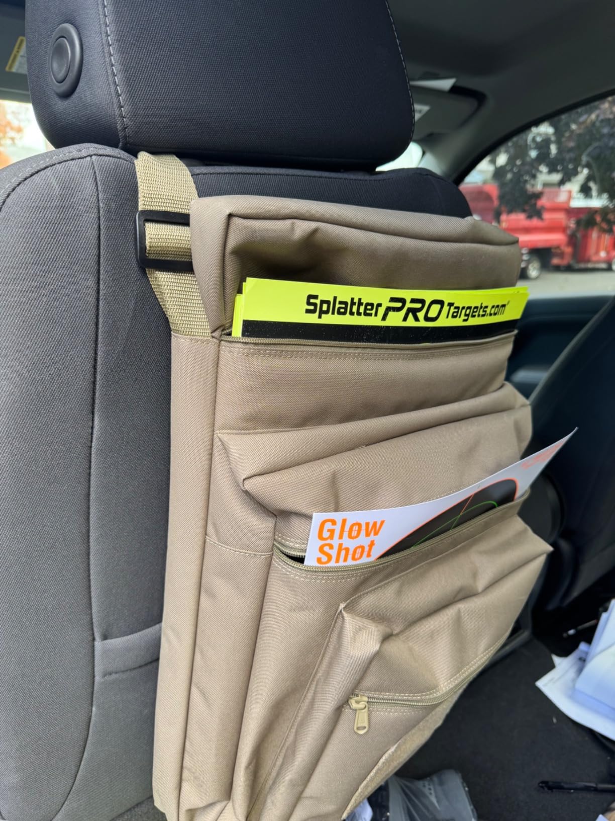 Amazon.com : Pro-Shot Products Range Target Case with 3 Zipper Pockets ...