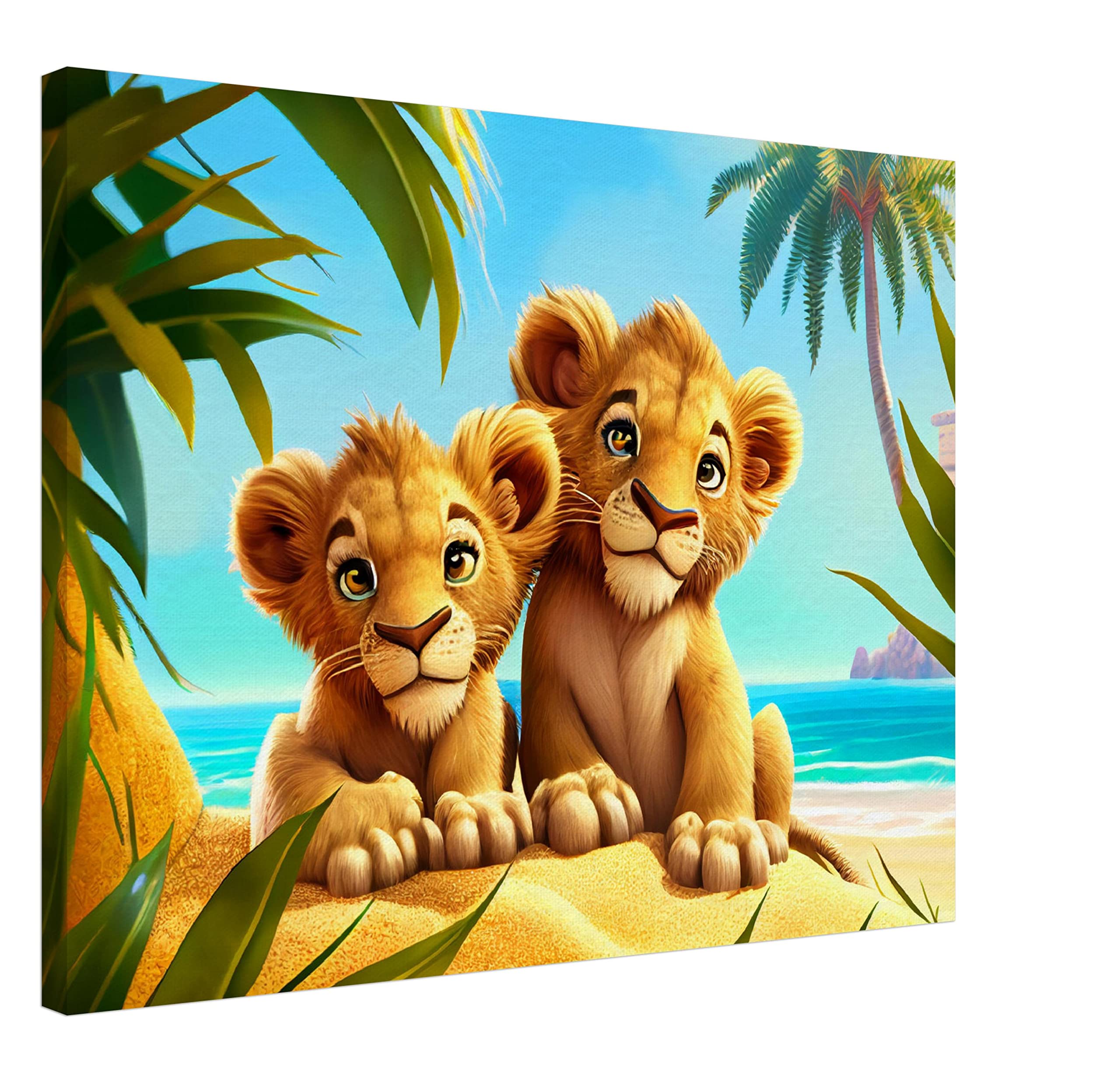 Simba And Nala As Cubs Drawings