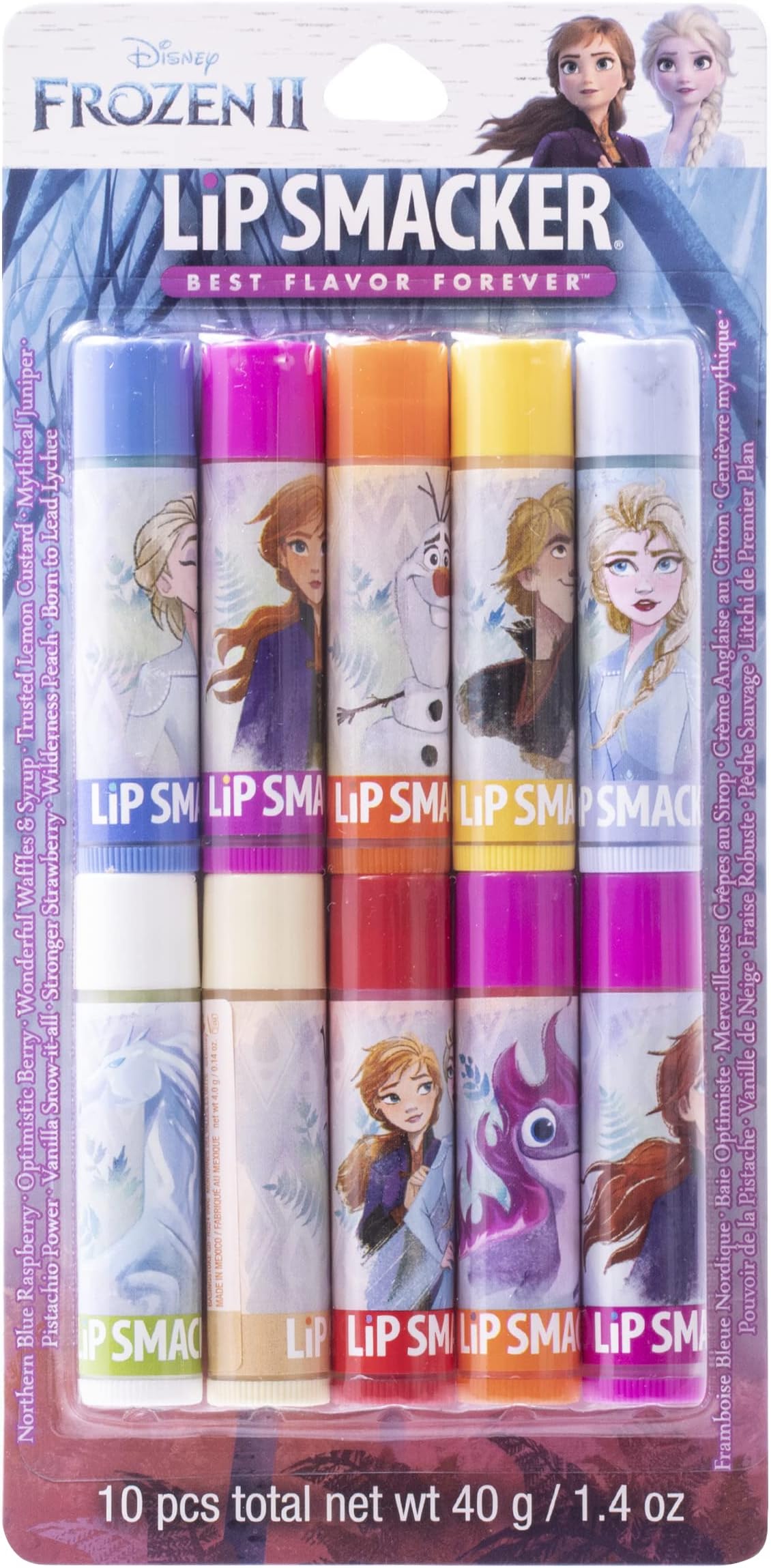 Amazon.com : Disney Frozen 7 Piece Lip Balm Set : Beauty & Personal Care