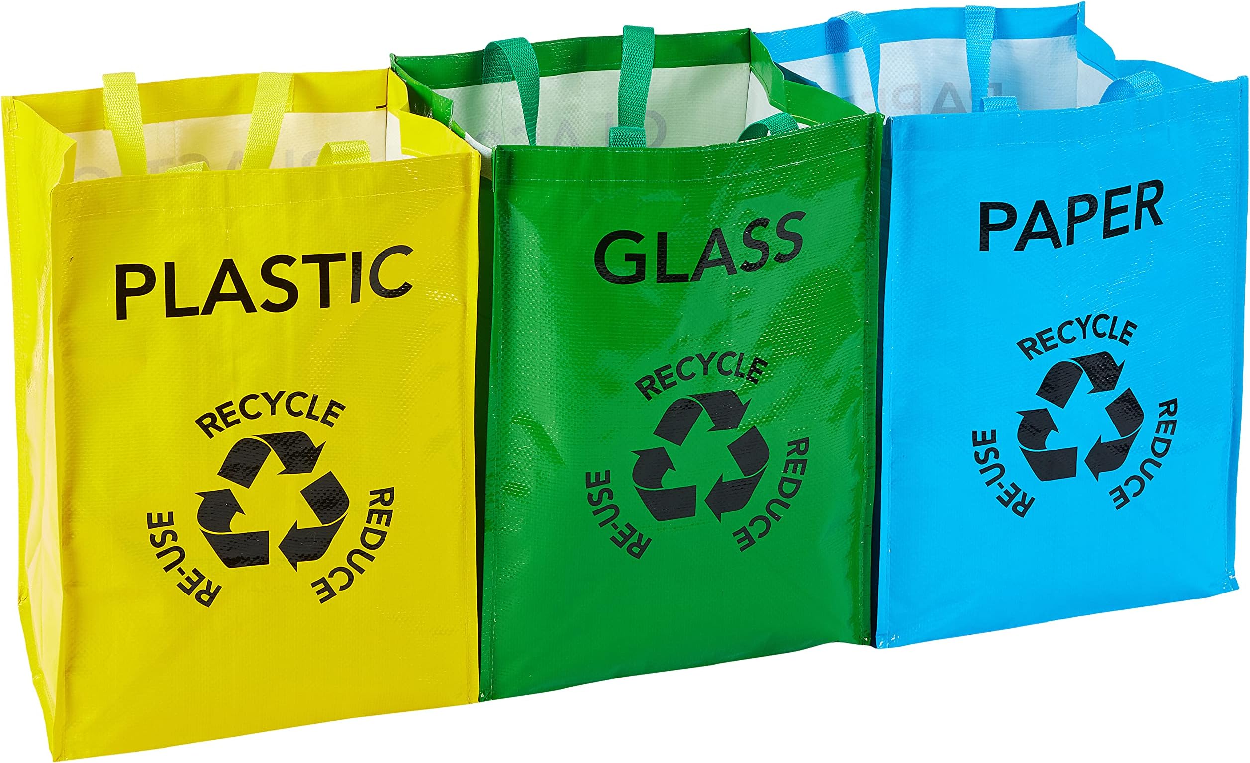 Heavy Duty Reusable Waste Recycling Bag (60L) : Amazon.co.uk: Home ...