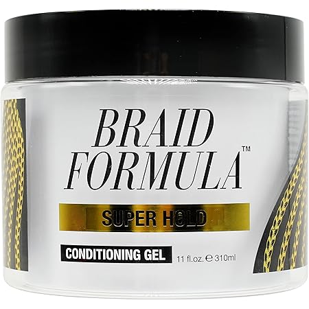 Amazon.com : EBIN NEW YORK Braid Formula Conditioning Gel, Medium Hold ...